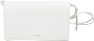 Jil Sander Femme, Sacs, Blanc, Taille: ONE Size Tangle Shoulder Bag