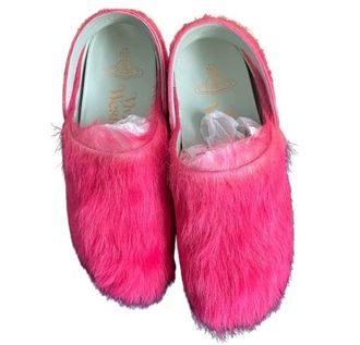 Vivienne Westwood Calf Hair Clogs Size 41