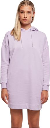 Urban Classics Damen Ladies Organic Oversized Terry Hoody Dress Kleid, Lila, S EU