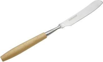 Fackelmann Fackelmann Butter- und Frischkäsemesser mit Eco-Griff aus Buchenholz, FSC-zertifiziert, 25 cm in Braun, Reinigung per Hand, 2 Jahre Garantie