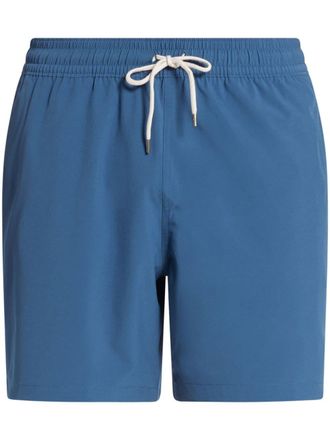Polo Ralph Lauren Segelshorts mit Logo-Stickerei - Blau