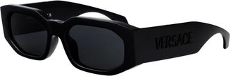 Versace unisex, Accessoires, Noir, Taille: 55 MM Ve4489U Lunettes de soleil