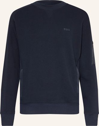 HUGO BOSS Sweatshirt blau