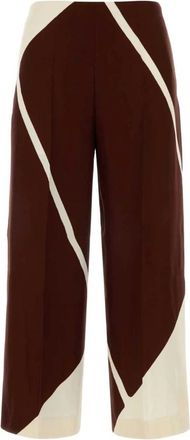 Alberta Ferretti Femme, Pantalons, Multicolore, Taille: 36 FR Pantalone