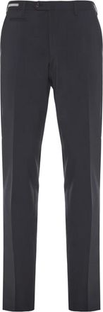Corneliani Homme, Pantalons, Bleu, Taille: XL Pantalon en laine Super 120s