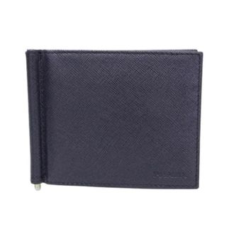 Prada Pre-owned Saffiano Bill Portemonnaie (Bi-Fold) - - Pre-owned - Herren - Blau - ONE SIZE
