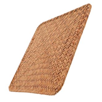 Cabilock Gewebtes Tischset-Set Seegrasmatte 20 X 20 cm Hitzebest&auml;ndig Nicht F&uuml;r Kaffeetassen Geeignet K&uuml;chenbedarf Vintage-tischsets Zum