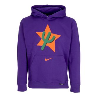 Nike NBA City Edition Club Hoodie - - Sport - Herren - Lila - L
