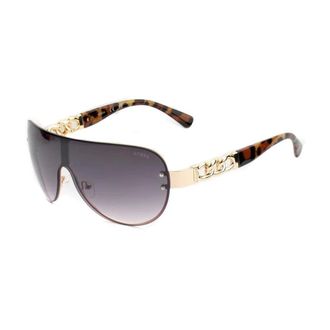 Guess Femme, Accessoires, Jaune, Taille: ONE Size Frame Aviator Lunettes de soleil