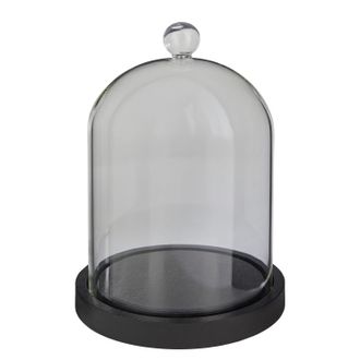 Butlers Dome Glasglocke f&uuml;r Duftkerzen H 22cm Glas | dekorative Kerzenabdeckung | Schutzhaube f&uuml;r Aromakerzen | stilvolle Pr&auml;sentation von Duftkerzen