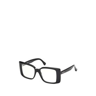 Max Mara Rechteckige Brillen - - Accessories - Damen - Schwarzk - 52 MM