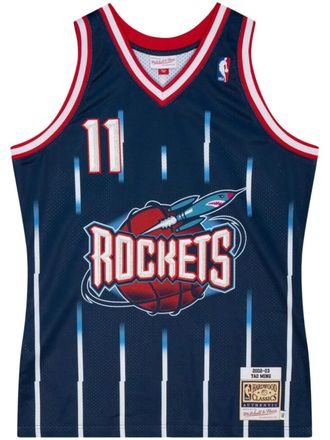 Mitchell & Ness maillot de bain NBA Houston Rockets 02 Yao Ming - Bleu