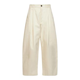 STUDIO NICHOLSON Homme, Pantalons, Beige, Taille: M Pantalon large