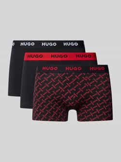 HUGO BOSS Trunks aus Baumwoll-Mix im 3er-Pack