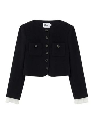Self Portrait Casualjacke - Schwarz