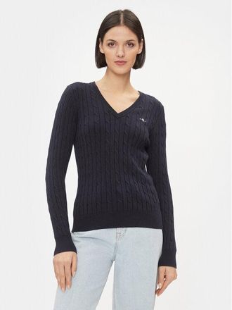 GANT Pullover 4800101 Dunkelblau Slim Fit