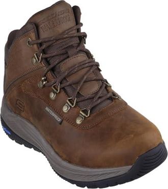 Skechers Mens Meroe Pikeman Ankle Boot, Marron, 41.5 EU