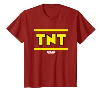 Crash Bandicoot TNT Box Big Chest Logo T-Shirt
