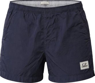 C.P. Company C.p. Company, Homme, Maillots de bain, Bleu, Taille: S Chrome-R Swim Shorts