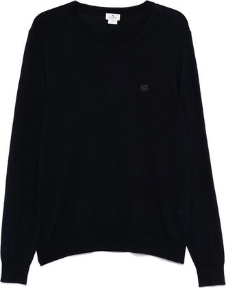 Etro Rundhalspullover - Schwarz