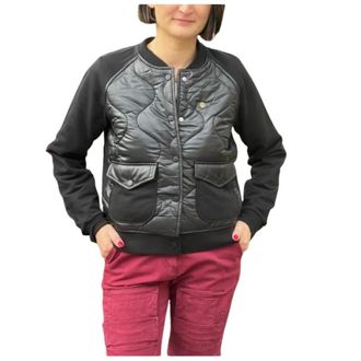 Aeronautica Damen, Jacken, Schwarzk, MGr&ouml;&szlig;e