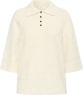 Inwear Femme, Pulls, Blanc, Taille: 40 FR Maille &agrave; col rond
