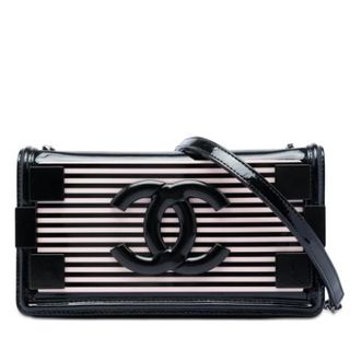 Chanel Sac bandouli&egrave;re vintage doccasion - Femme - Pre-owned - Noir - Taille: ONE Size