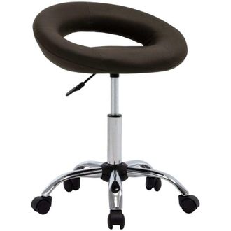 vidaXL Esszimmerstuhl Drehbar Braun Kunstleder vidaXL443141