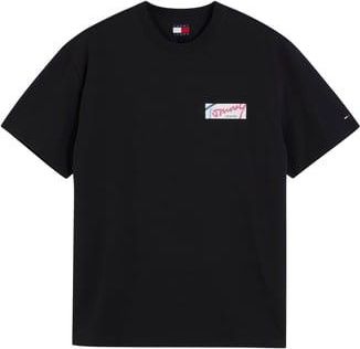 Tommy Hilfiger T-shirt droit &agrave; motif en coton