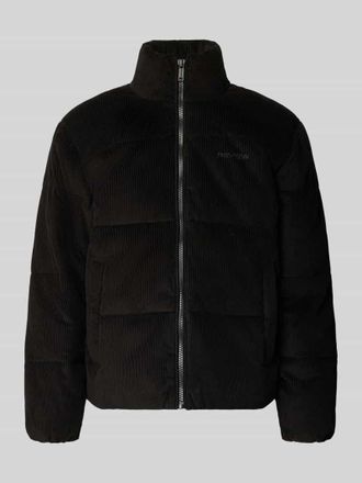 Review Steppjacke mit Cordstruktur