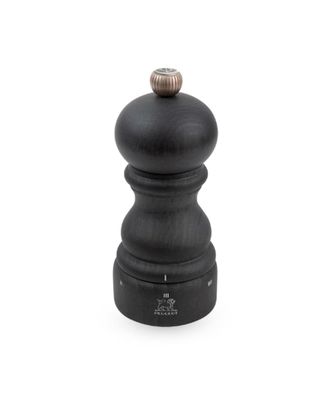 Peugeot Salzm&uuml;hle Paris uSelect 12 cm - 6 voreingestellte Mahlgrade - Innovatives Zirlion-Mahlwerk f&uuml;r pulverfeines Salz - Aus PEFC-zertifiziertem Holz - Fran
