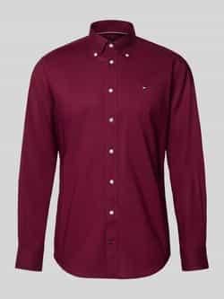 Tommy Hilfiger Regular Fit Businesshemd aus reiner Baumwolle