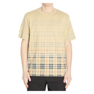Burberry Homme, Tops, Beige, Taille: S T-Chemises