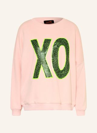 Miss Goodlife Miss Goodlife Oversized-Sweatshirt Mit Pailletten rosa