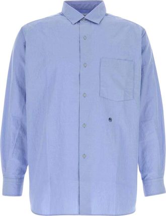 Nanam&iacute;ca Chemise coupe-vent &agrave; col classique - Homme - Chemises - Bleu - Taille: M