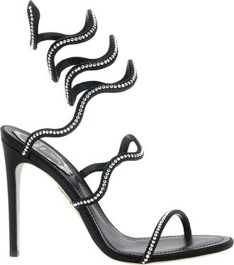Rene Caovilla Onda Sandale - - Shoes - Damen - Schwarzk - 37 1/2 EU