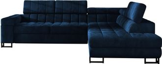 Mirjan24 Ecksofa Laris, Polsterecke mit Schlaffunktion und Bettkasten, Eckcouch, Polstersofa, Couch, L-Form Sofa, Polstergarnitur, Wohnlandschaft, Bettsofa (Fr