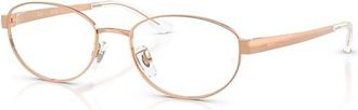 Ray-Ban Rb3774d Optics Rosegold Fassung Klar Glas Polarisiert 55-19