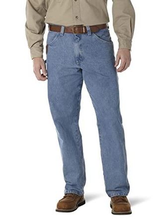 Wrangler Riggs Workwear, Ripstop, Jean de Charpentier pour Homme, Indigo, 30W x 30L