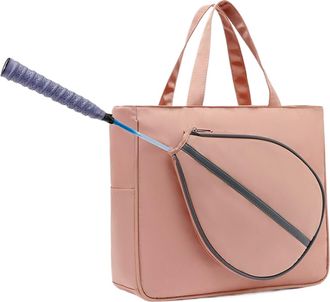Generic Tennistas | Tennisschl&auml;gerabdeckung Umh&auml;ngetasche - Wasserdichte Gro&szlig;e Kapazit&auml;t Organisator Daypack oder Tote f&uuml;r Badminton, Sport, Outdoor und Gym f