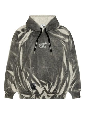 Aape By A Bathing Ape hoodie à imprimé graphique - Gris