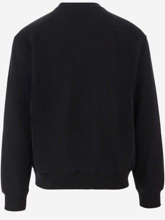 Carhartt Work in Progress Mens Sweatshirt Cotton-Blend Black Knitwear Sweater