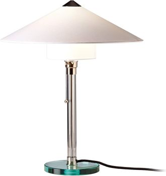 Tecnolumen Wagenfeld WG 27 Tischleuchte, Nickel