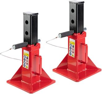 Dema Dema - Unterstellbock Abst&uuml;tzbock St&uuml;tzbock Abstellbock Wagenbock 1 Paar bis 14 t