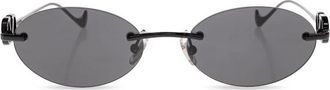 Valentino Garavani Oval Rimless Sonnenbrillen - - Accessories - unisex - Schwarzk - 53 MM