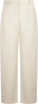 Max Mara Femme, Pantalons, Beige, Taille: 36 FR Wide Pantalons