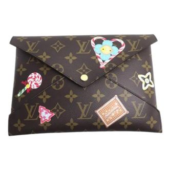 Louis Vuitton Pre-owned Vintage Canvas Clutch - - Pre-owned - Damen - Braun - ONE SIZE