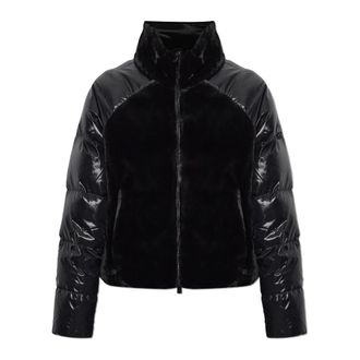 Moose Knuckles Veste en fausse fourrure - Femme - Vestes - Noir - Taille: 44 FR