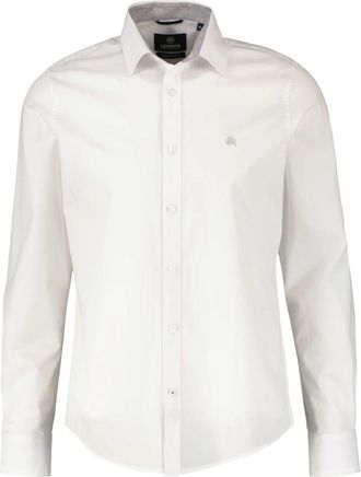 Lerros Herren Langarmhemd, Regular FIT (2001050), Gr&ouml;&szlig;e:3XL, Farbe:White (100)