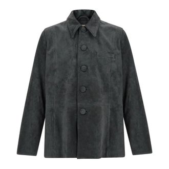 Namacheko Veste en Daim Lir - Homme - Vestes - Gris - Taille: M